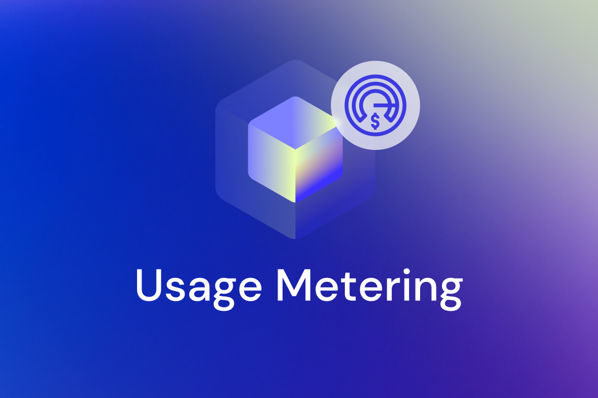 Usage Metering - DigitalRoute